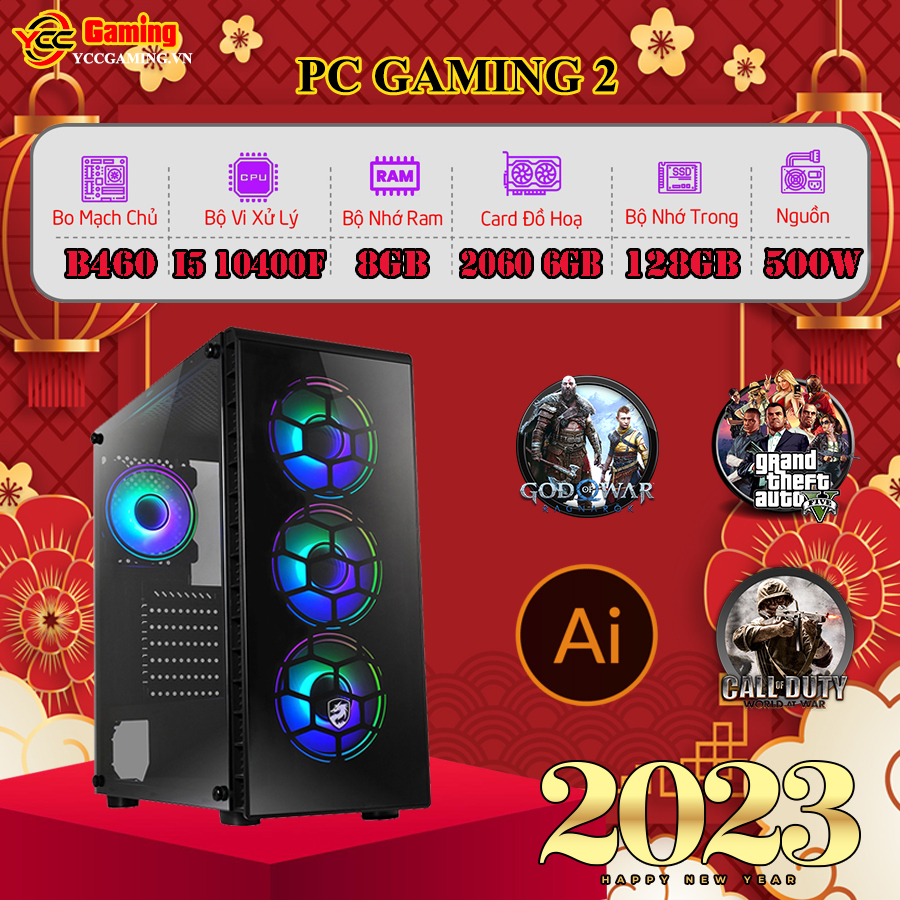 PC GAMING 2 | YCC Gaming | PC chơi game - Maytinhviettri.vn